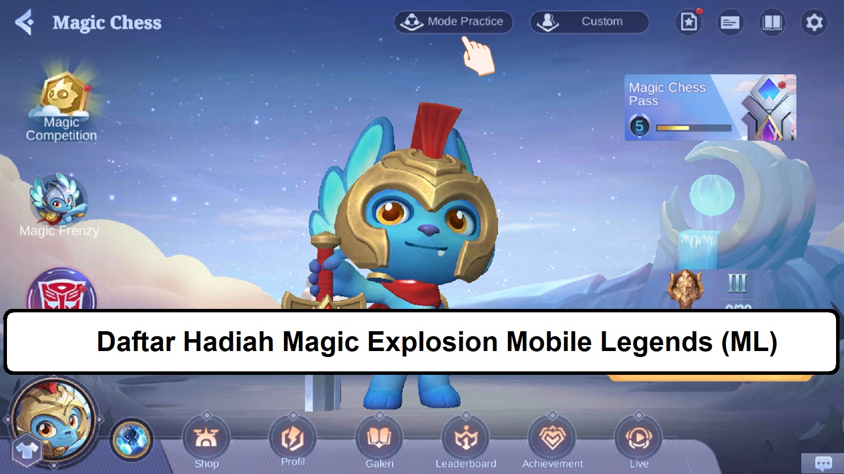 Daftar Hadiah Magic Explosion Mobile Legends (ML) – Esportsku
