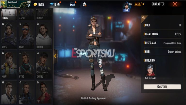 8 Fakta Karakter Misha Free Fire (FF), Kakak Maxim! – Esportsku