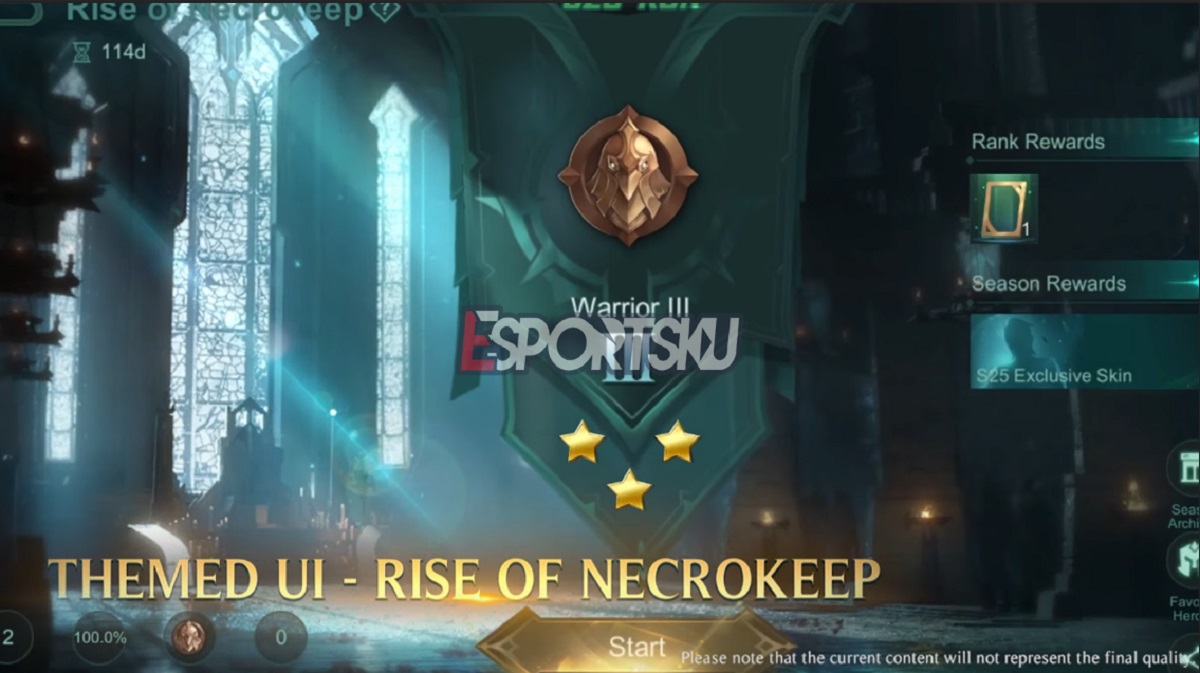 5 Hal Baru Patch Rise of Necrokeep Mobile Legends (ML) – Esportsku