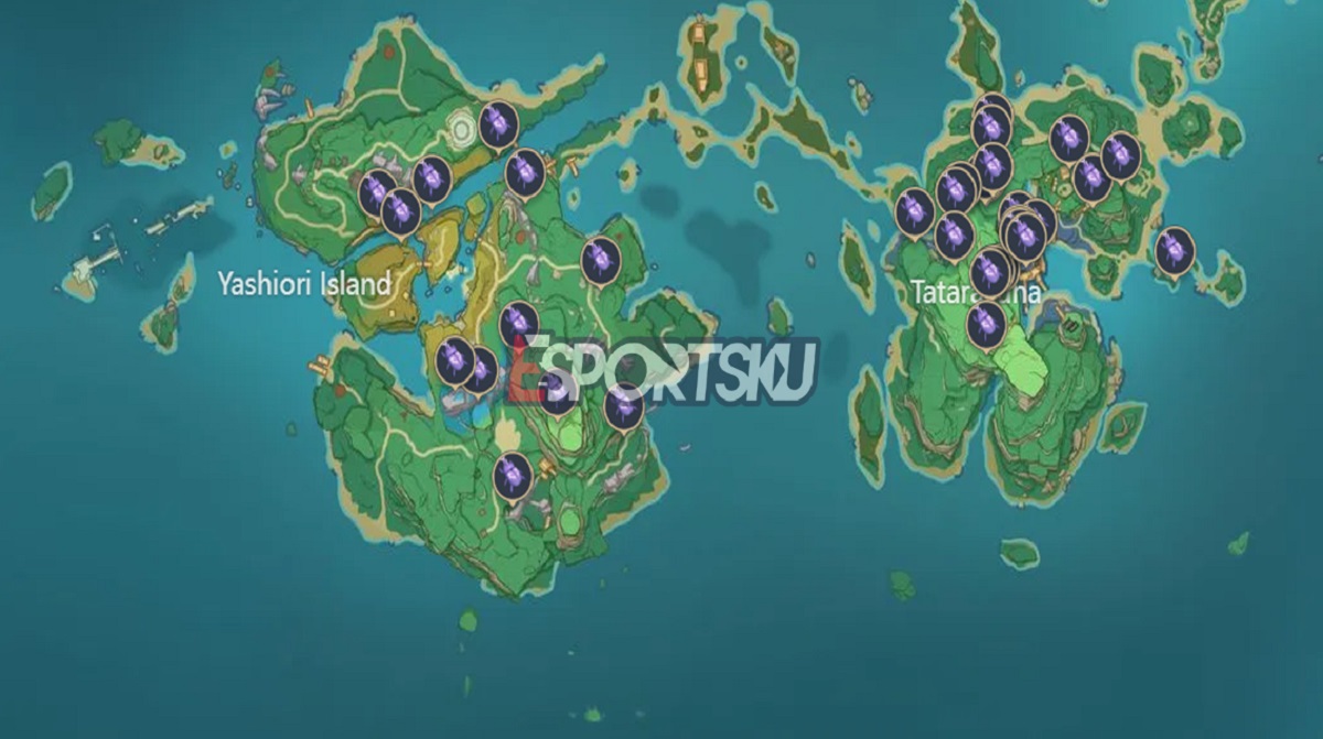 Lokasi Farming Onikabuto Genshin Impact – Esportsku