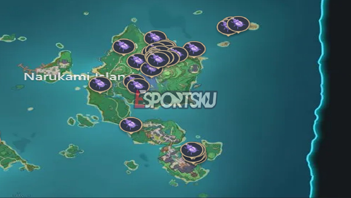 Lokasi Farming Onikabuto Genshin Impact – Esportsku