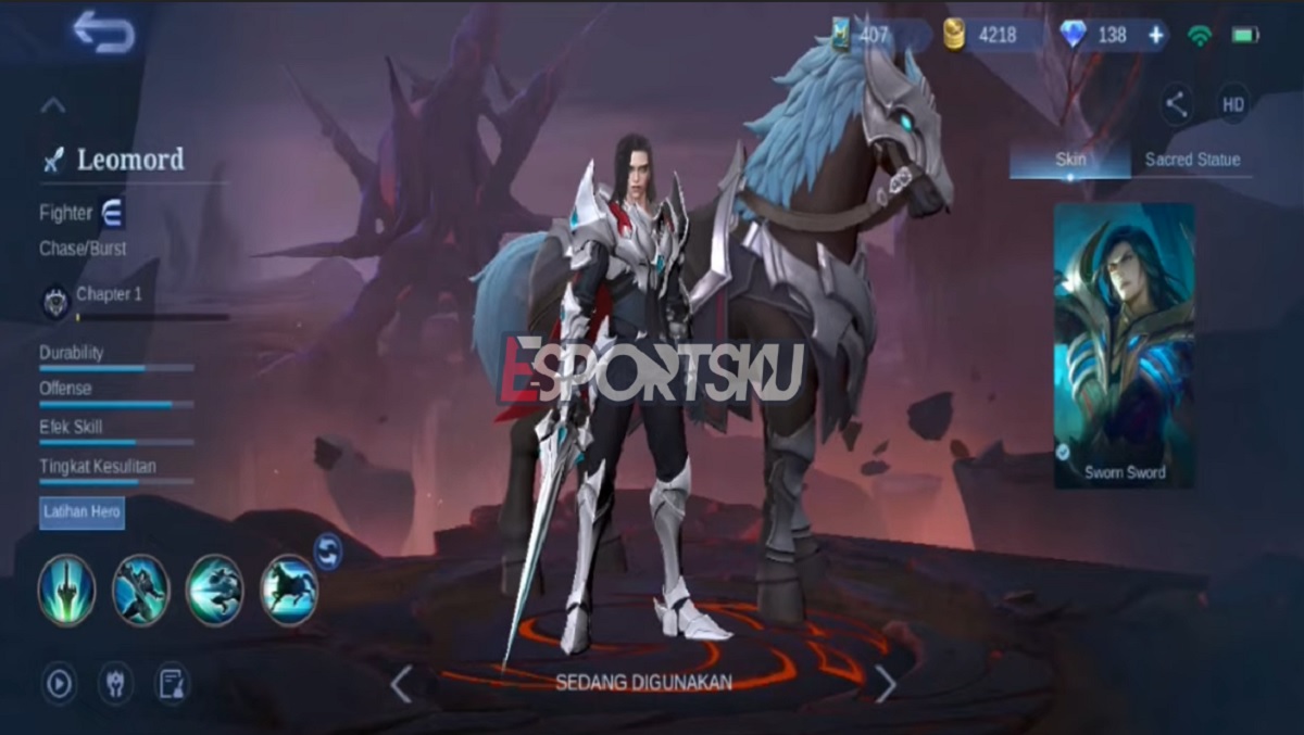 Best Leomord Mobile Legends (ML) skin - Esports