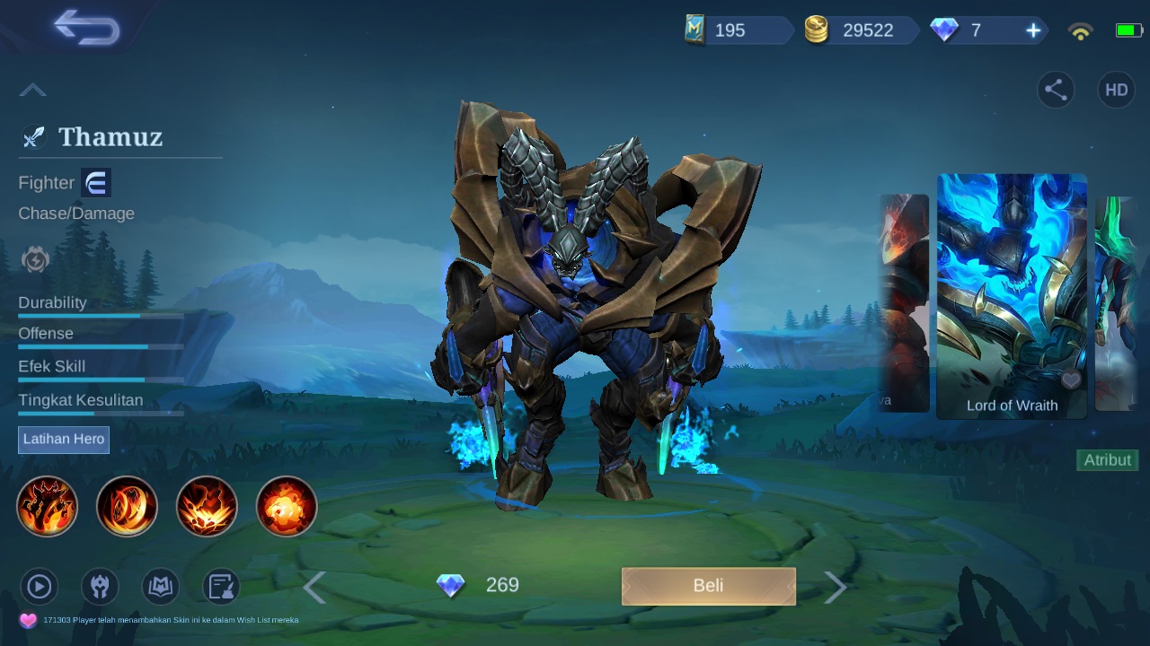 Best Thamuz Skin Mobile Legends (ML) - Esports