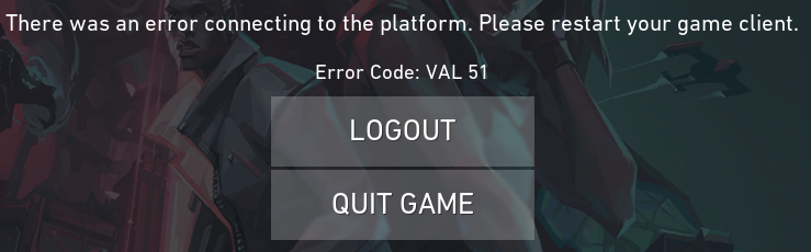 Valorant Tips : Cara Memperbaiki Error Code VAL 51 – Esportsku