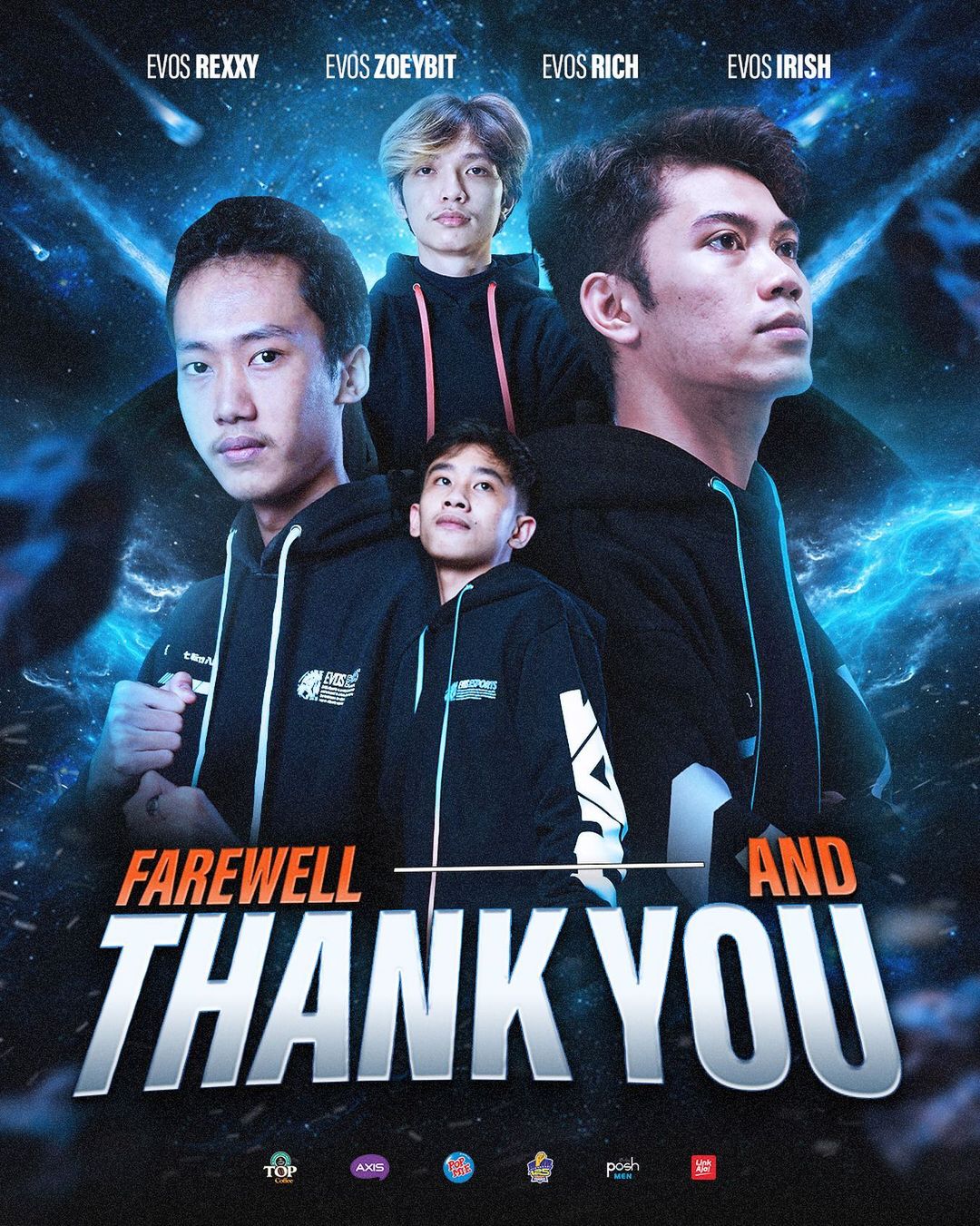 EVOS berpisah dengan 4 Player Mobile Legends (ML) – Esportsku