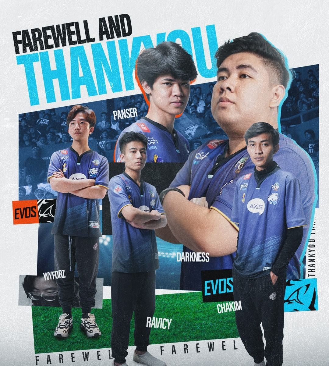 EVOS Kembali Lepas 5 Pemain Mobile Legends (ML) – Esportsku