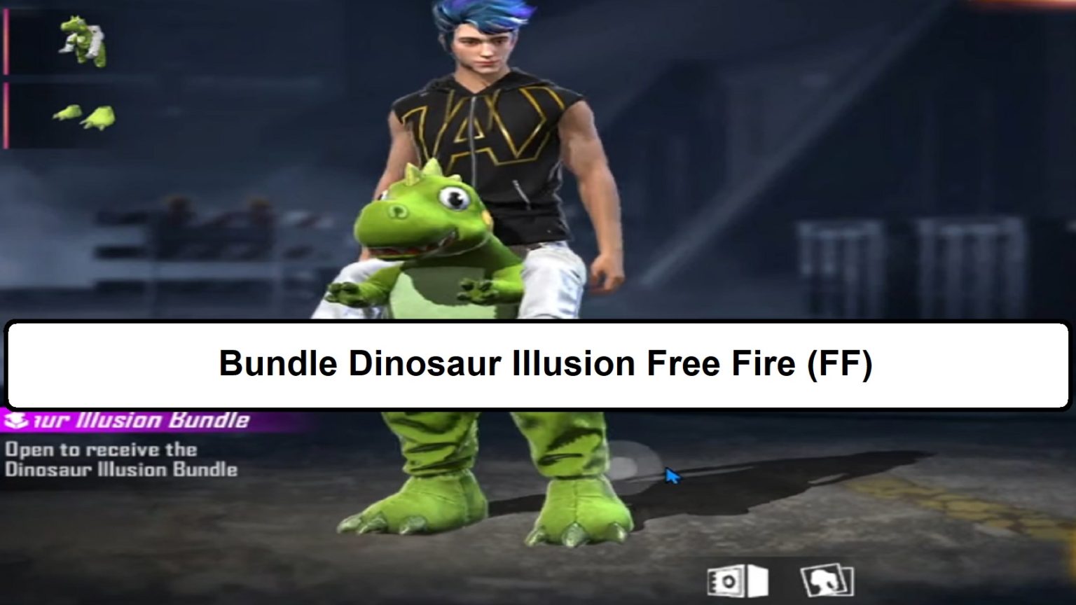 Bundle Dinosaur Illusion Free Fire (FF), Ilusi Terkuat! – Esportsku