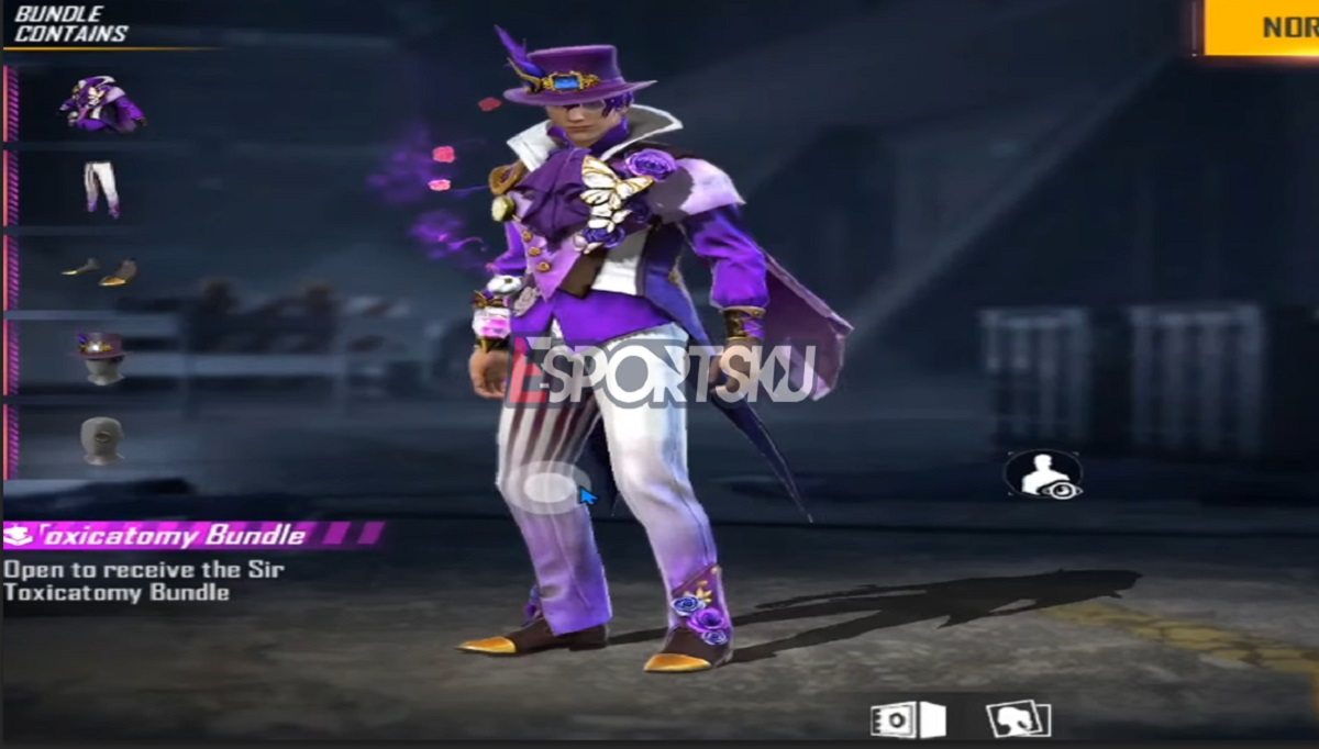 3 Bundle Incubator Poison Paradise Free Fire (FF) – Esportsku