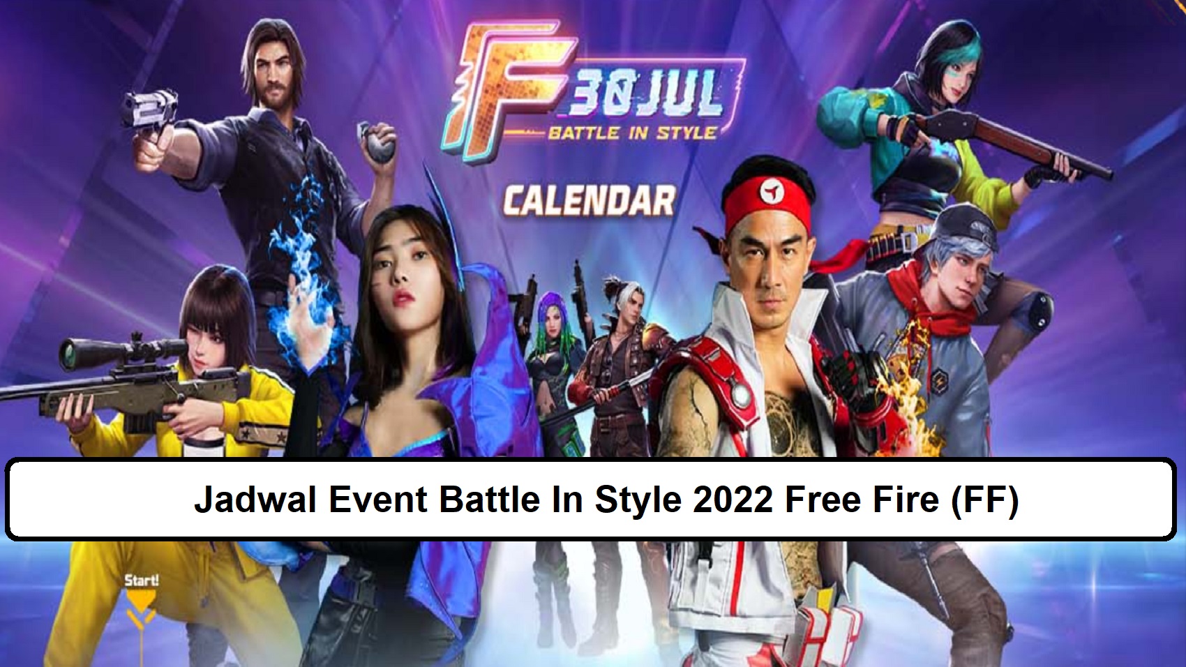 Jadwal Event Battle In Style 2022 Free Fire (FF) – Esportsku