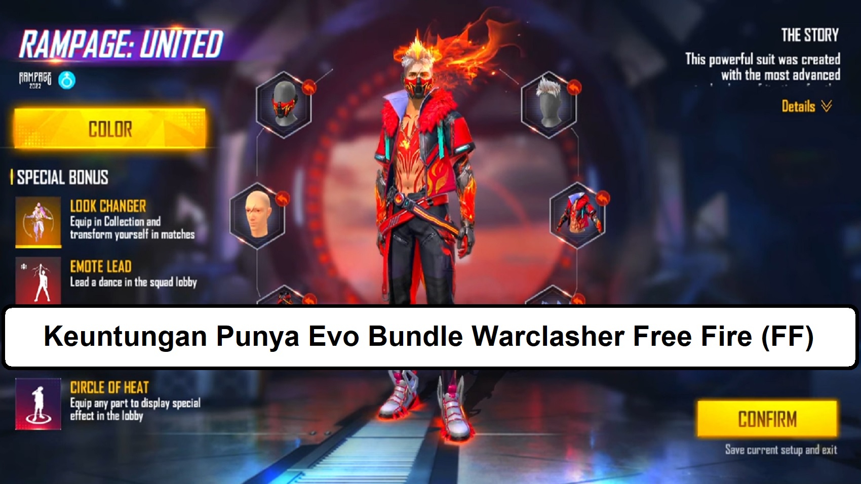 5 Keuntungan Punya Evo Bundle Warclasher Free Fire (FF) – Esportsku
