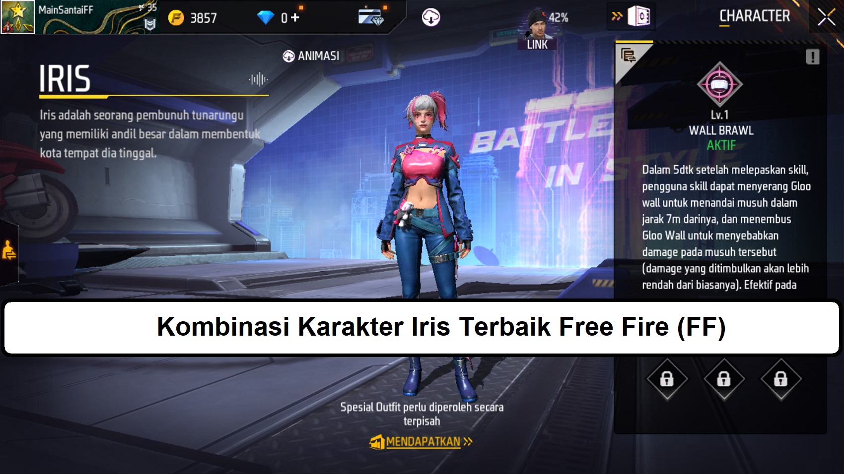 5 Kombinasi Karakter Iris Terbaik Free Fire (FF) – Esportsku