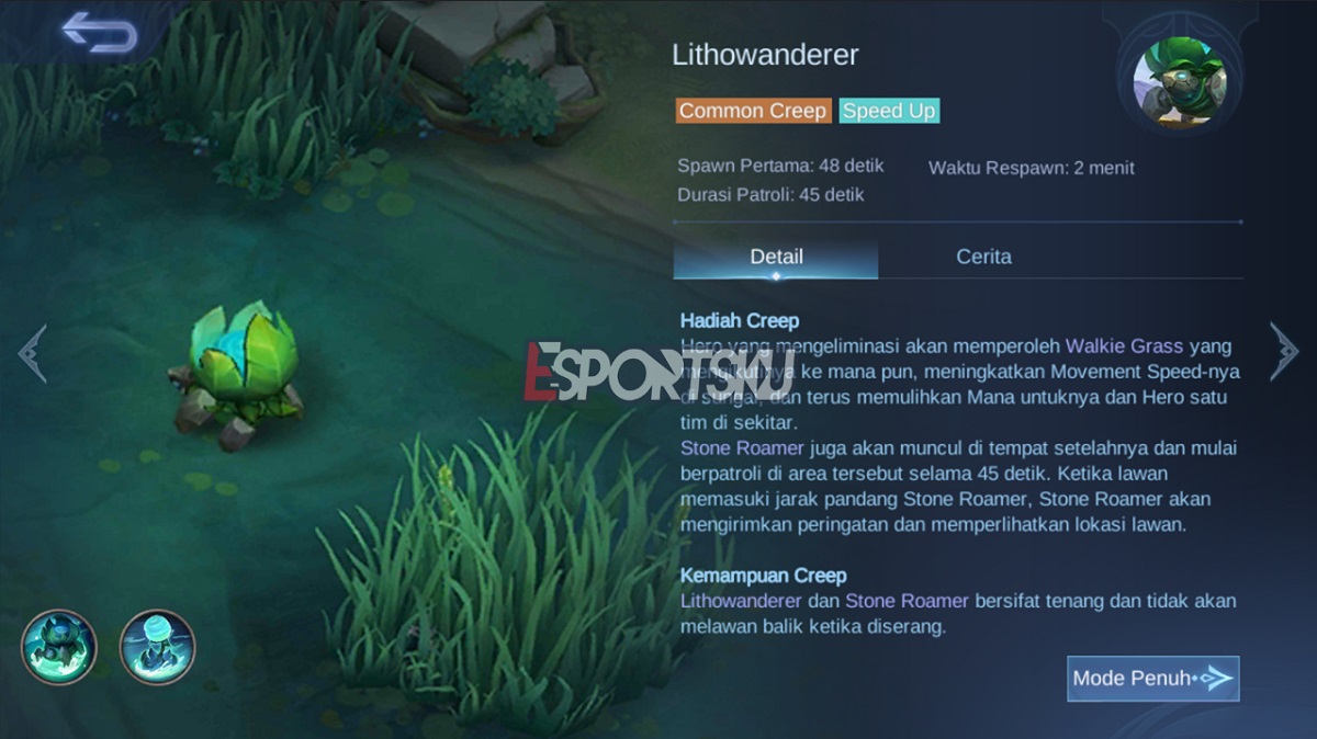 Lithowanderer Mobile Legends (ML), Creep Kecil Incaran Player! – Esportsku