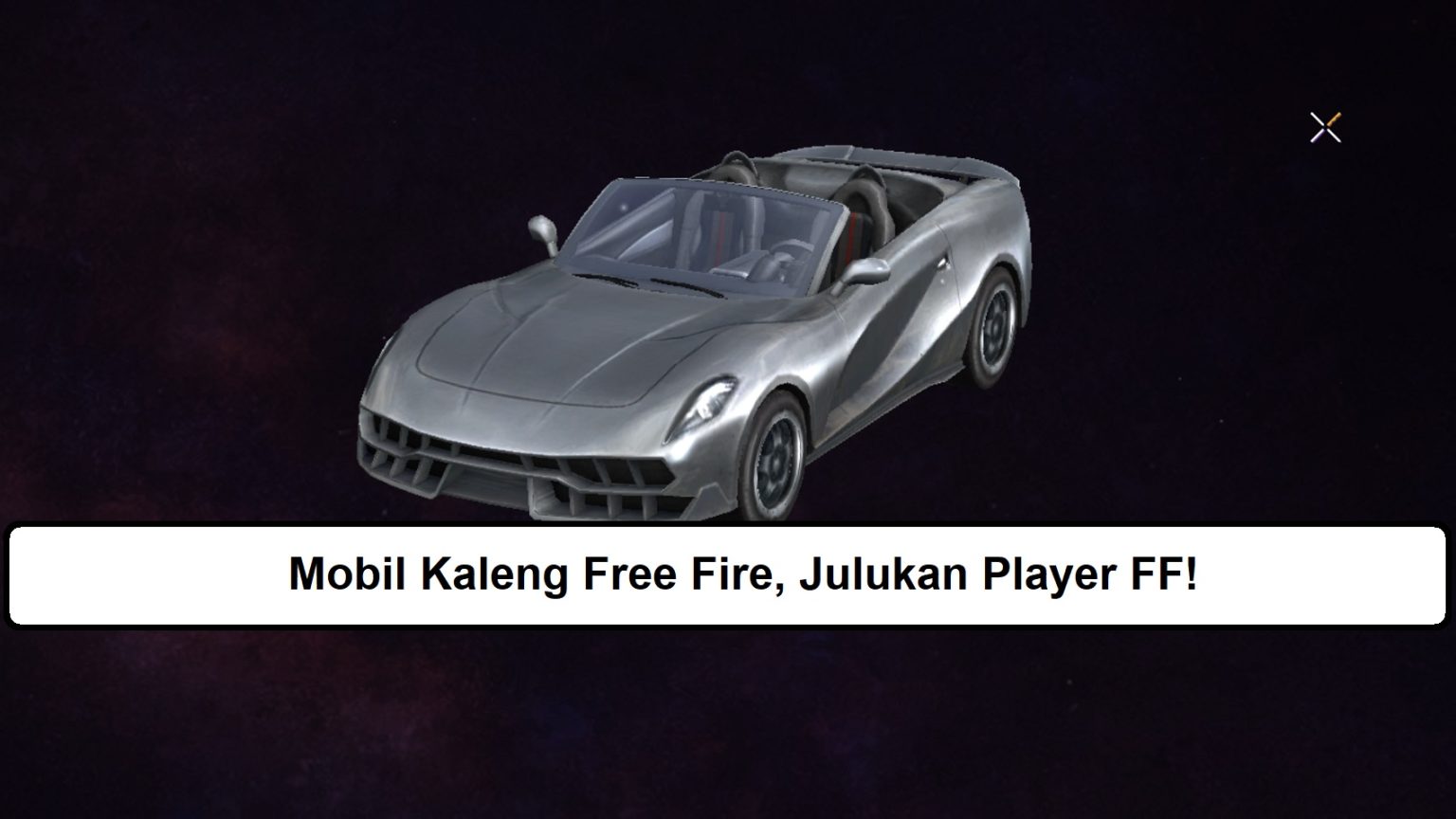 Mobil Kaleng Free Fire, Julukan Player FF! – Esportsku