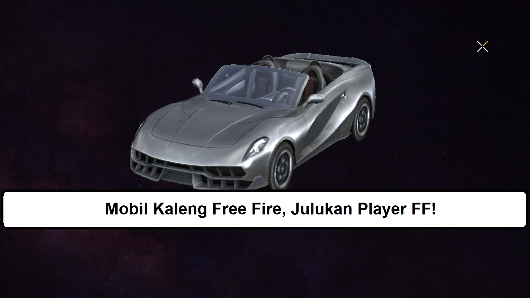 Mobil Kaleng Free Fire, Julukan Player FF! – Esportsku