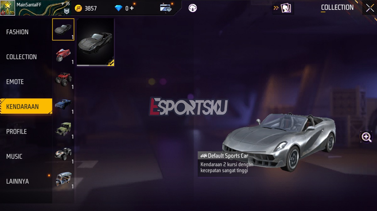 Mobil Kaleng Free Fire, Julukan Player FF! – Esportsku