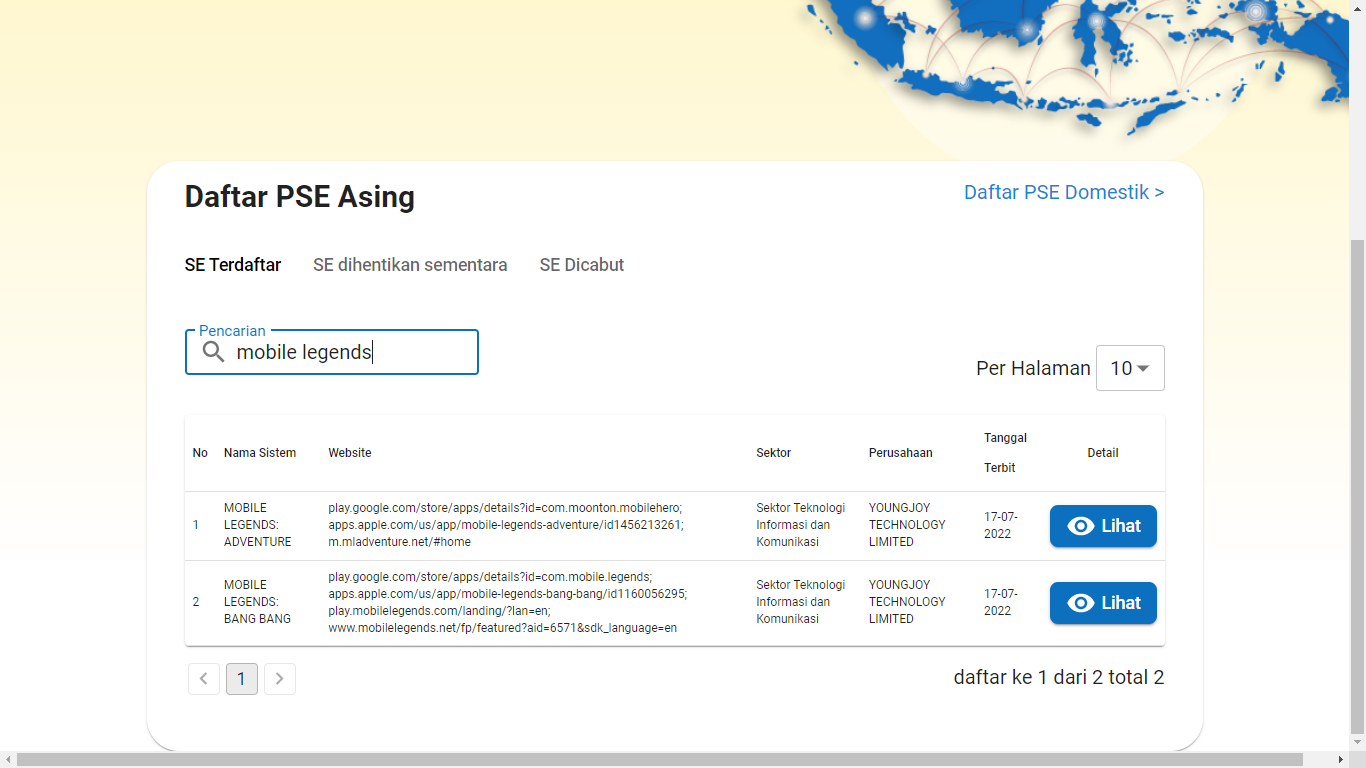 Kominfo tidak akan blokir game Mobile Legends (ML) – Esportsku