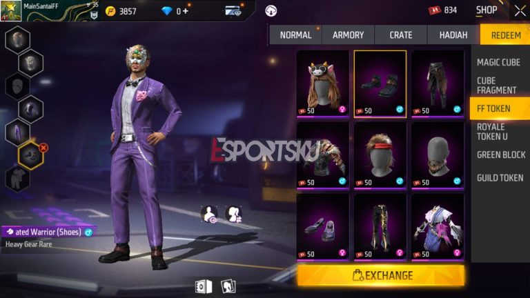 Set FF Keren Sederhana, Tampil Lebih Menarik di Free Fire! – Esportsku