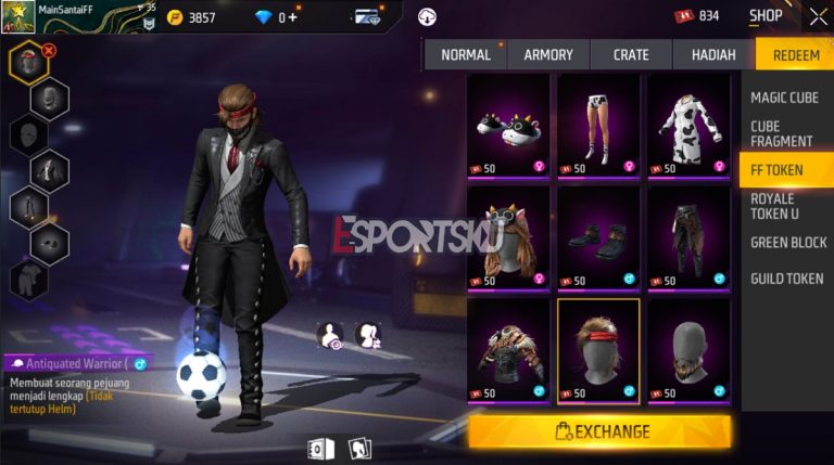 Set FF Keren Sederhana, Tampil Lebih Menarik di Free Fire! – Esportsku
