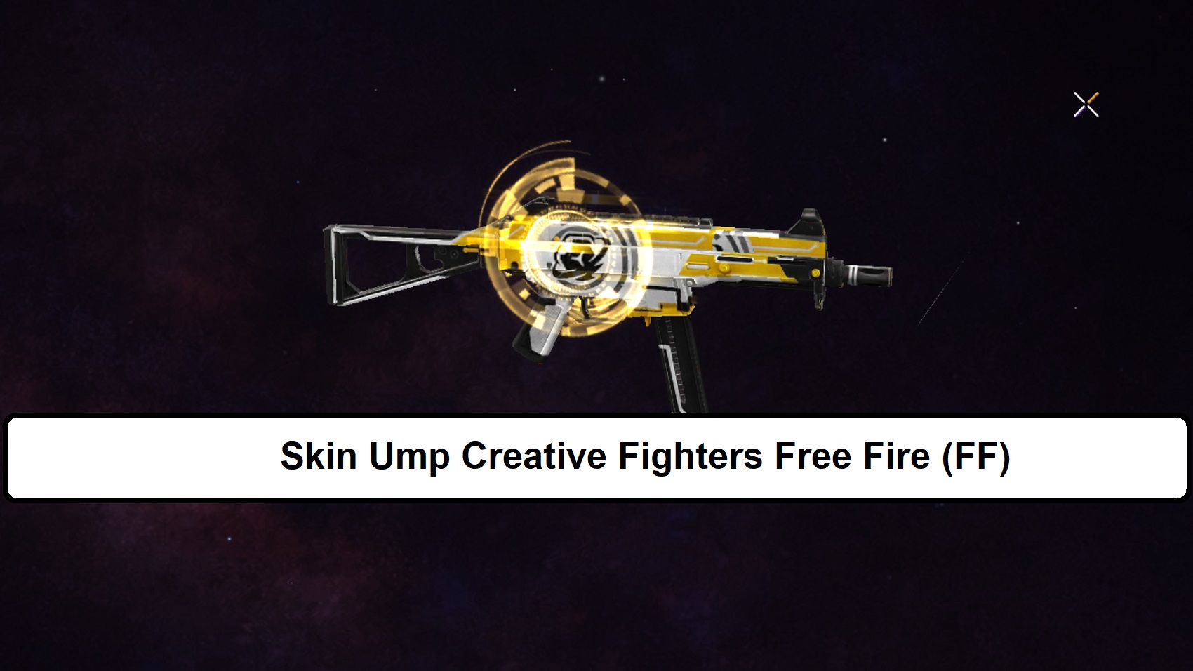 Skin Ump Creative Fighters Free Fire (FF), Ini Cara Dapatnya! – Esportsku