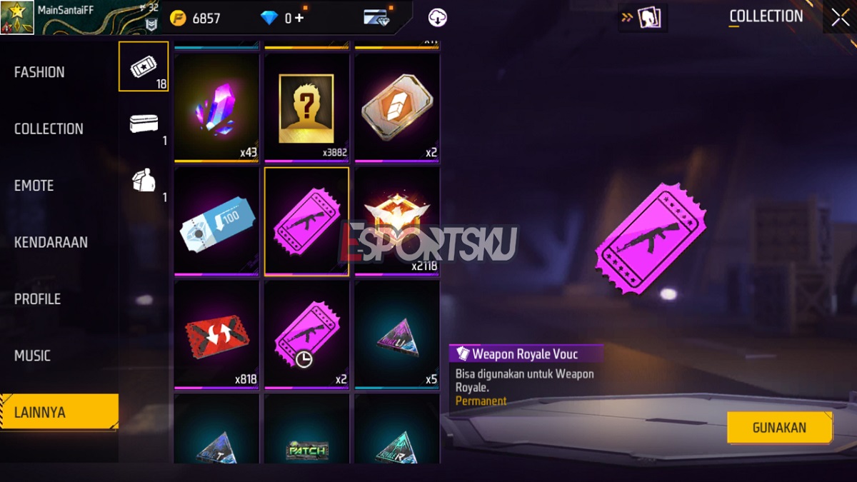 Tiket Royale Gratis Edisi Winterlands 2022 Free Fire (FF) – Esportsku