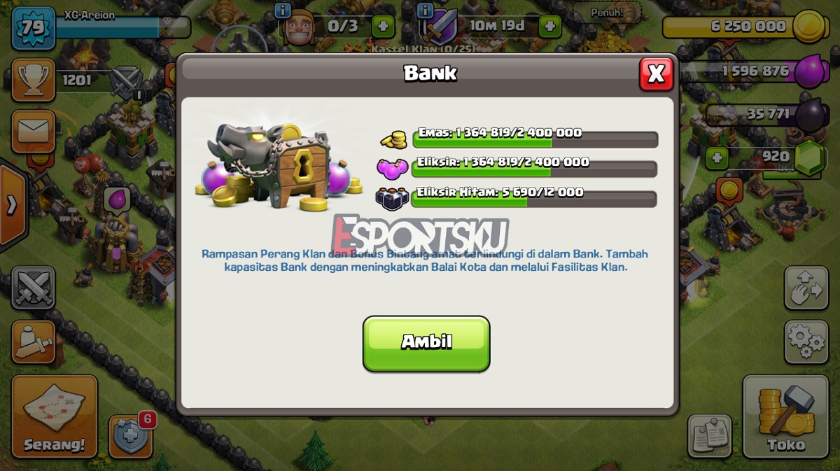 5 Tips Upgrade Town Hall di Clash of Clans (COC) – Esportsku