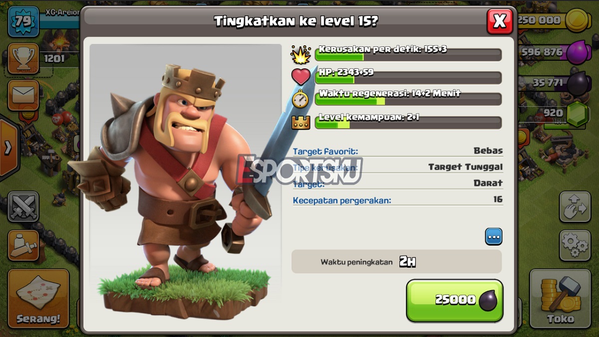 5 Tips Upgrade Town Hall di Clash of Clans (COC) – Esportsku