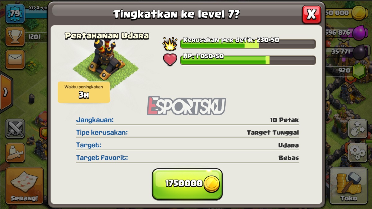 5 Tips Upgrade Town Hall di Clash of Clans (COC) – Esportsku