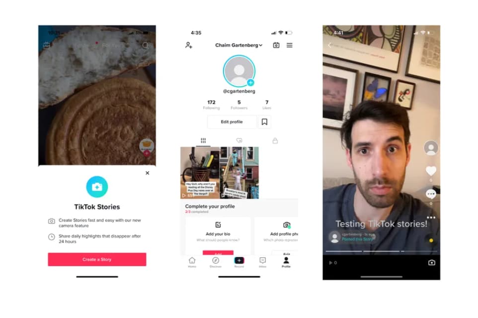 Fitur baru Stories pada aplikasi Tiktok, Bagaimana Caranya? – Esportsku