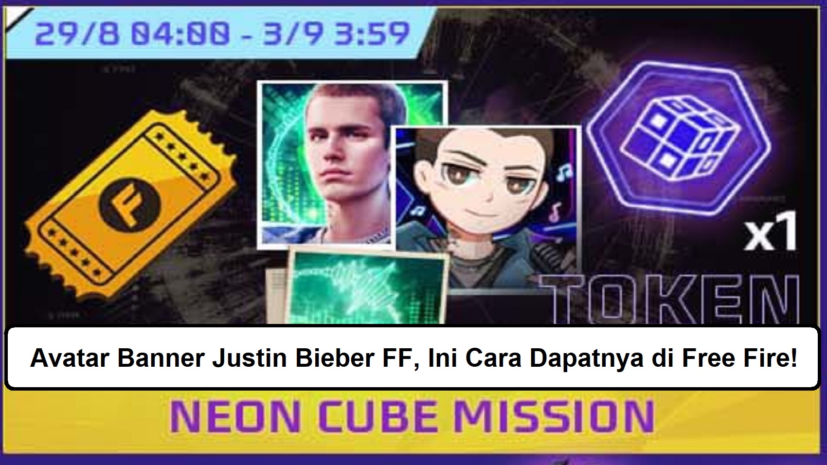 Avatar Banner Justin Bieber FF, Ini Cara Dapatnya di Free Fire! – Esportsku