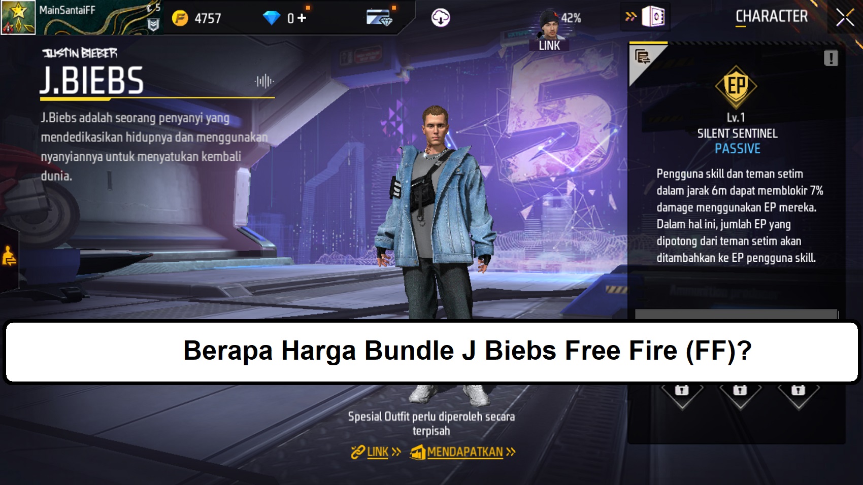 Berapa Harga Bundle J Biebs Free Fire (FF)? – Esportsku