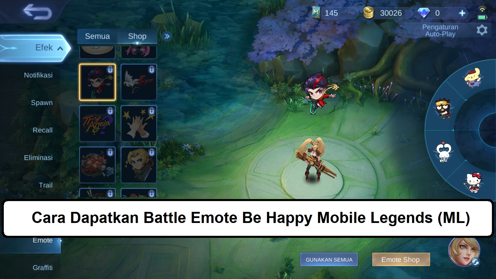 Cara Dapatkan Battle Emote Be Happy Mobile Legends (ML) – Esportsku