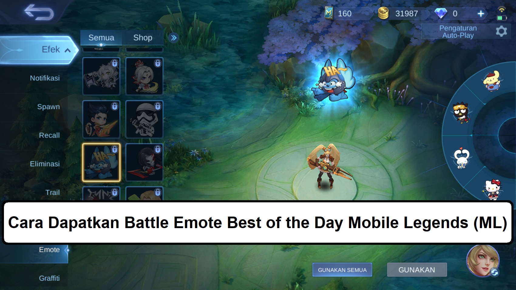 Cara Dapatkan Battle Emote Best of the Day Mobile Legends (ML) – Esportsku