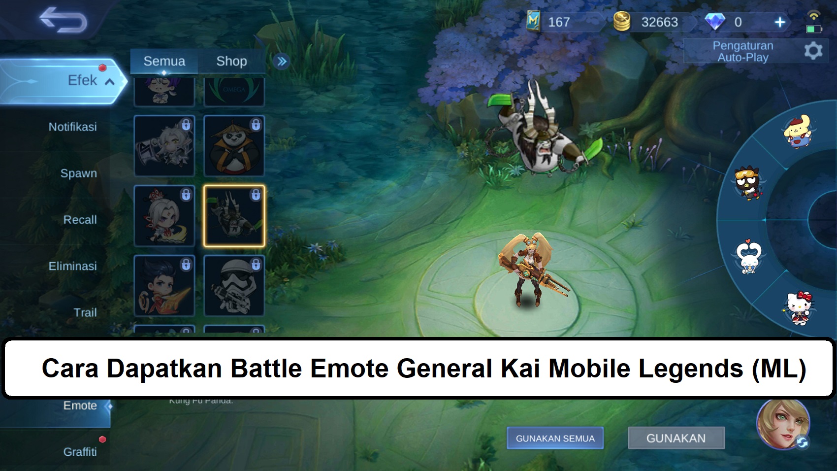 Cara Dapatkan Battle Emote General Kai Mobile Legends (ML) – Esportsku