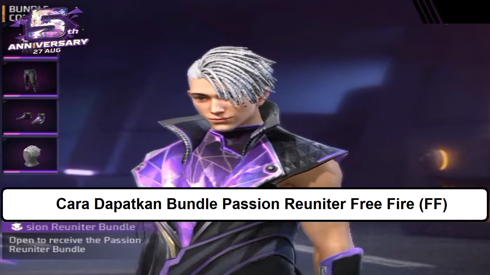 Cara Dapatkan Bundle Passion Reuniter Free Fire (FF) – Esportsku