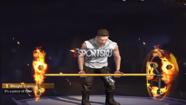 Segini Harga Emote Weight Training Mythic Free Fire (FF) – Esportsku