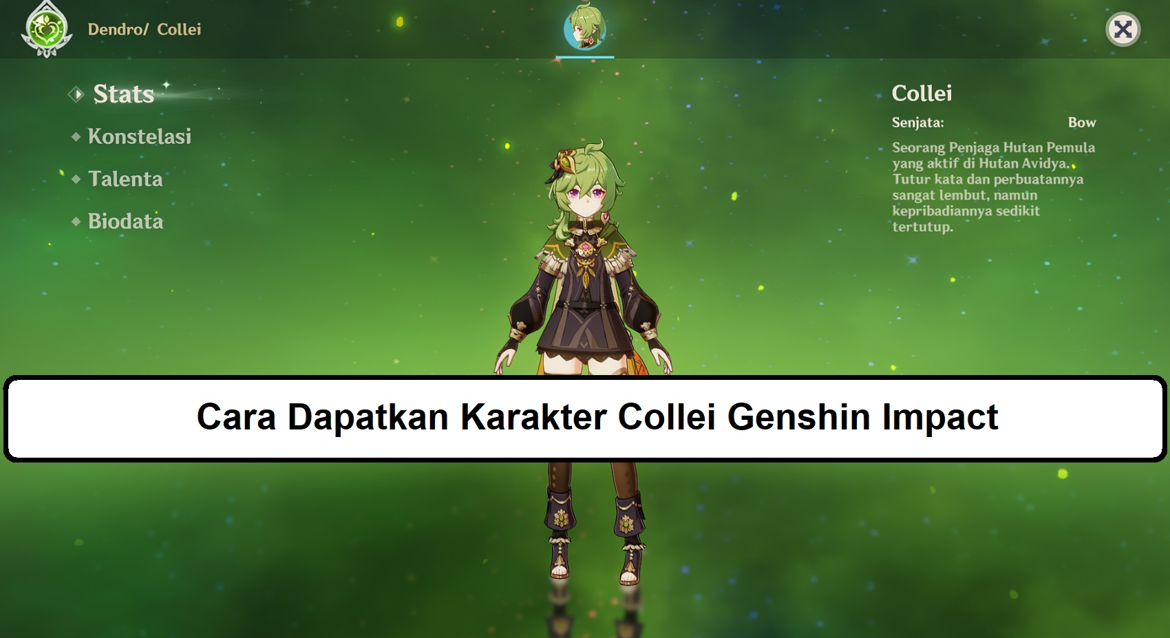 Cara Dapatkan Karakter Collei Genshin Impact – Esportsku Cara Dapatkan Karakter Collei Genshin Impact – Esportsku