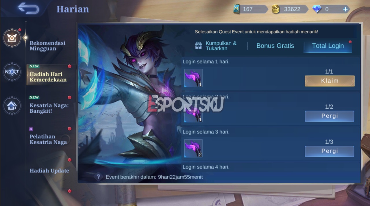 Cara Dapatkan Token Dragon Horn Mobile Legends (ML) – Esportsku
