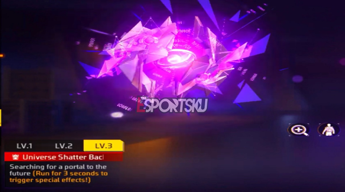 Cara Dapatkan Universe Shatter Backpack Free Fire (FF) – Esportsku