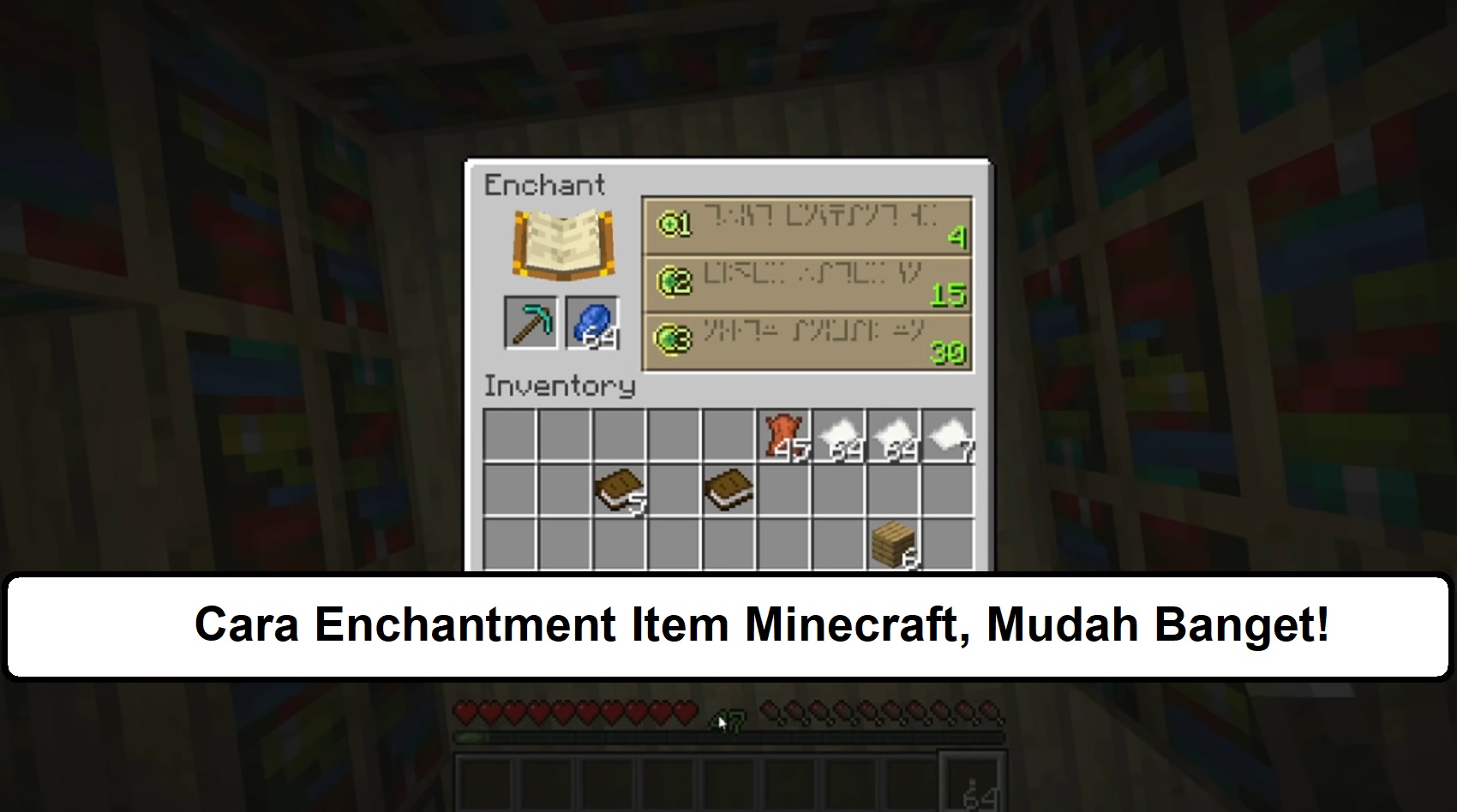 Cara Enchantment Item Minecraft, Mudah Banget! – Esportsku
