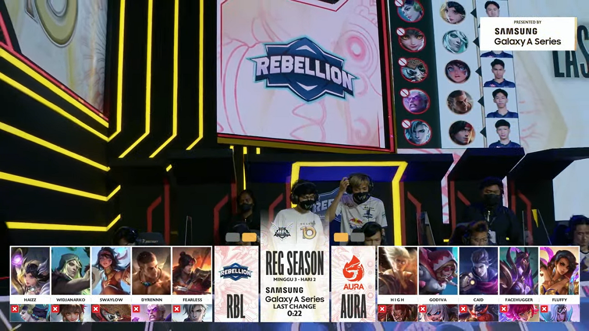 RBL Pecah Telur Lawan AURA MPL Mobile Legends (ML) – Esportsku