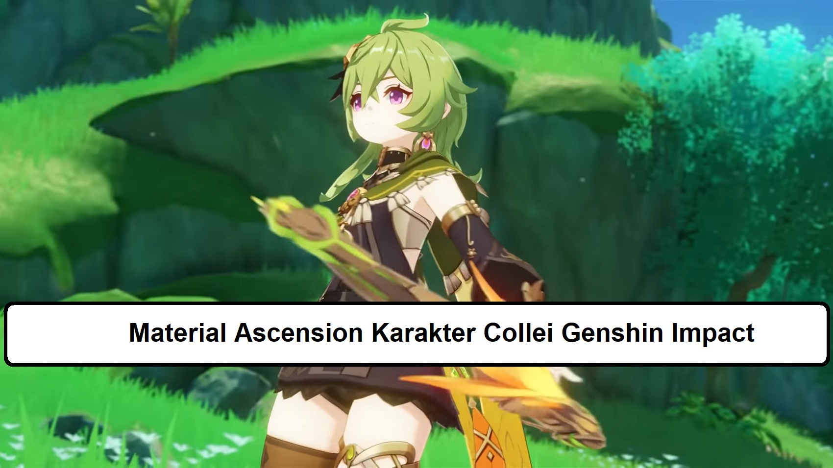 Material Ascension Karakter Collei Genshin Impact – Esportsku