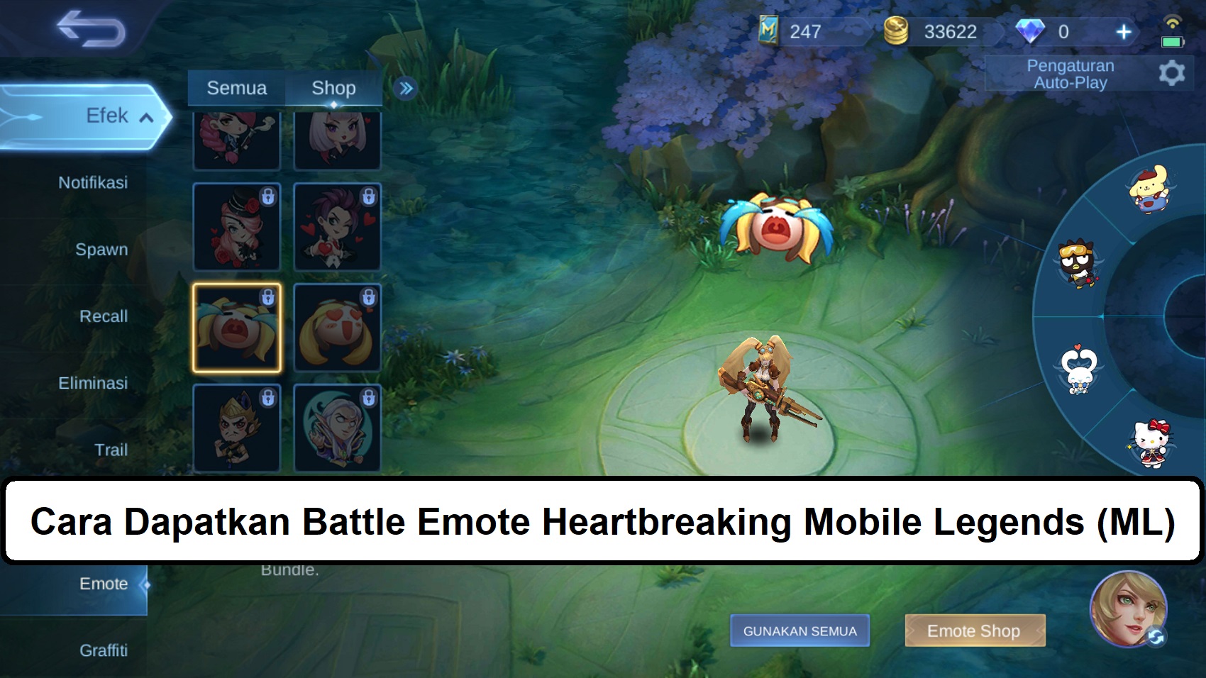 Cara Dapatkan Battle Emote Heartbreaking Mobile Legends (ML) – Esportsku