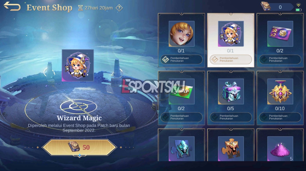 Cara Dapatkan Battle Emote Wizard Magic Mobile Legends (ML) – Esportsku