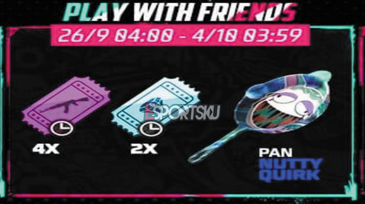 Cara Dapatkan Skin Pan Nutty Quirk Free Fire (FF) – Esportsku