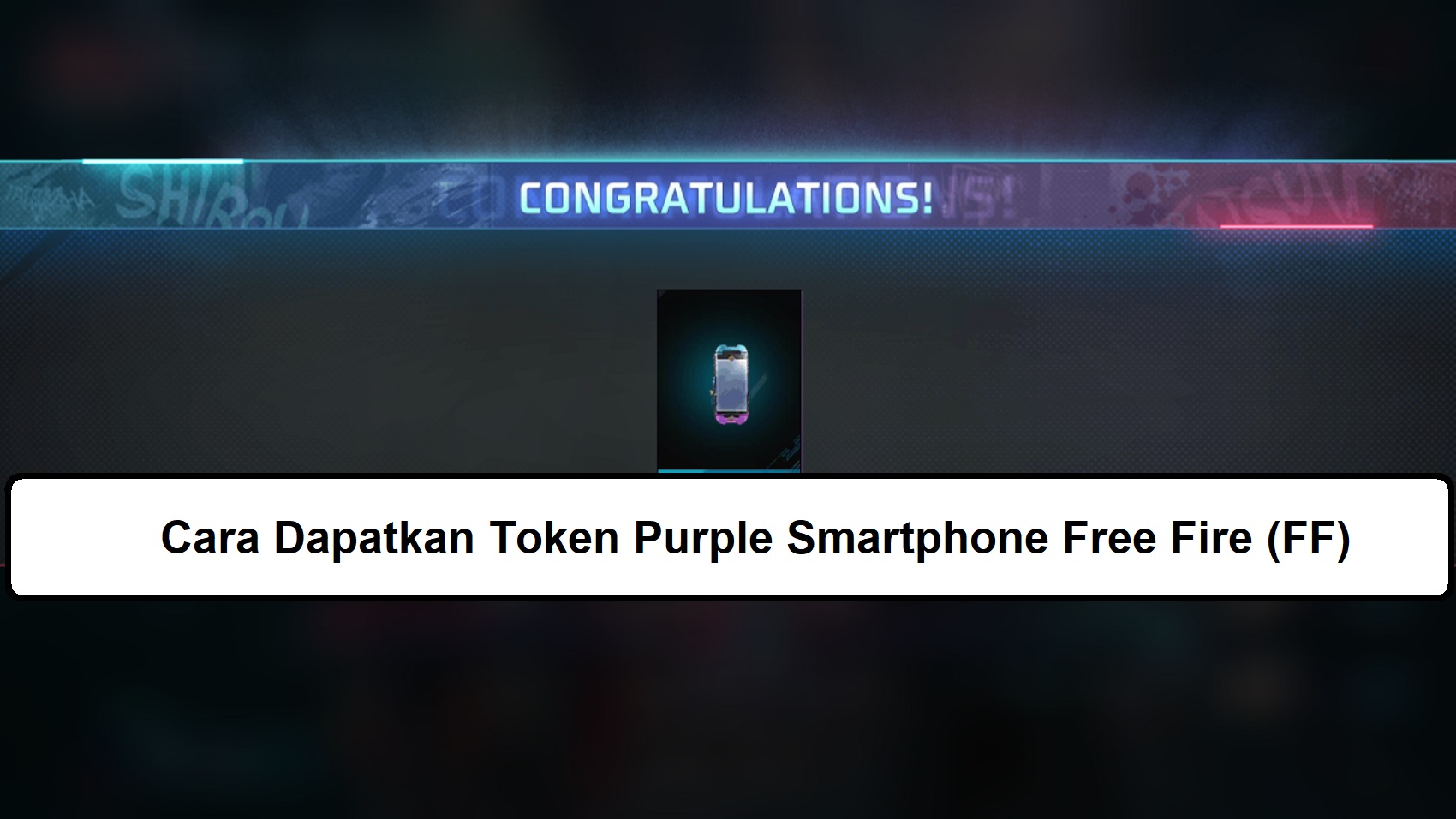 Cara Dapatkan Token Purple Smartphone Free Fire (FF) – Esportsku