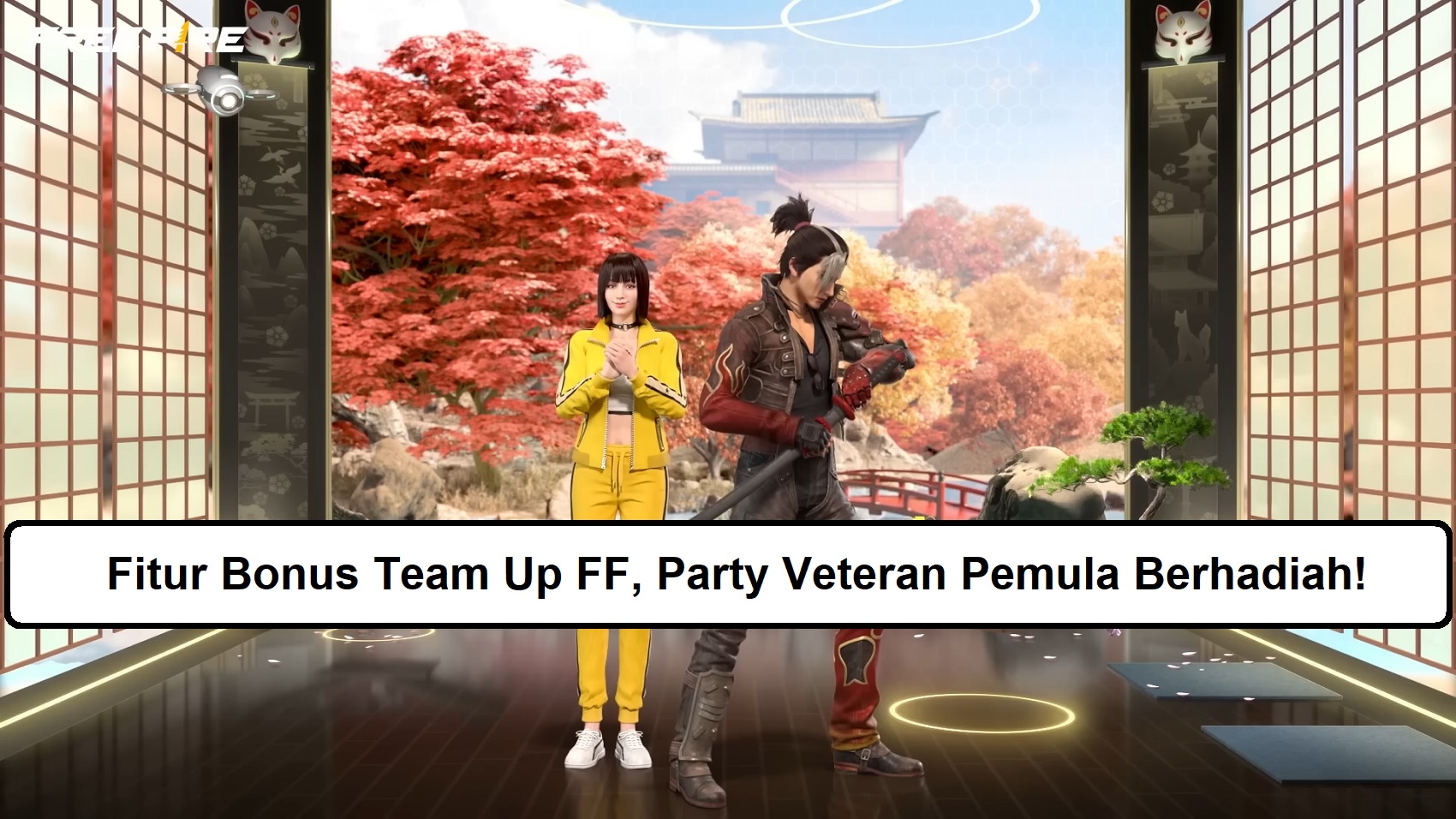 Fitur Bonus Team Up FF, Party Veteran Pemula Berhadiah! – Esportsku