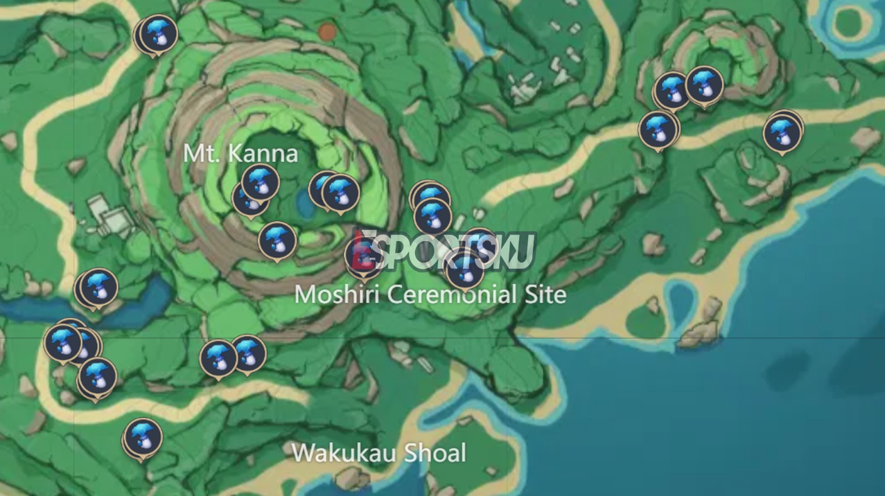 Lokasi Farming Fluorescent Fungus Genshin Impact – Esportsku