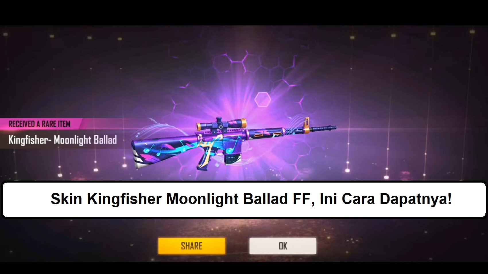 Skin Kingfisher Moonlight Ballad FF, Ini Cara Dapatnya! – Esportsku