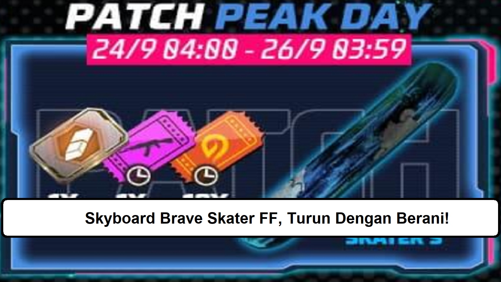 Skyboard Brave Skater FF, Turun Dengan Berani! – Esportsku