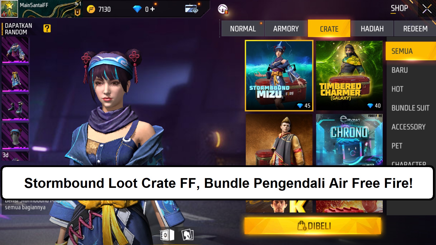 Stormbound Loot Crate FF, Bundle Pengendali Air Free Fire! – Esportsku
